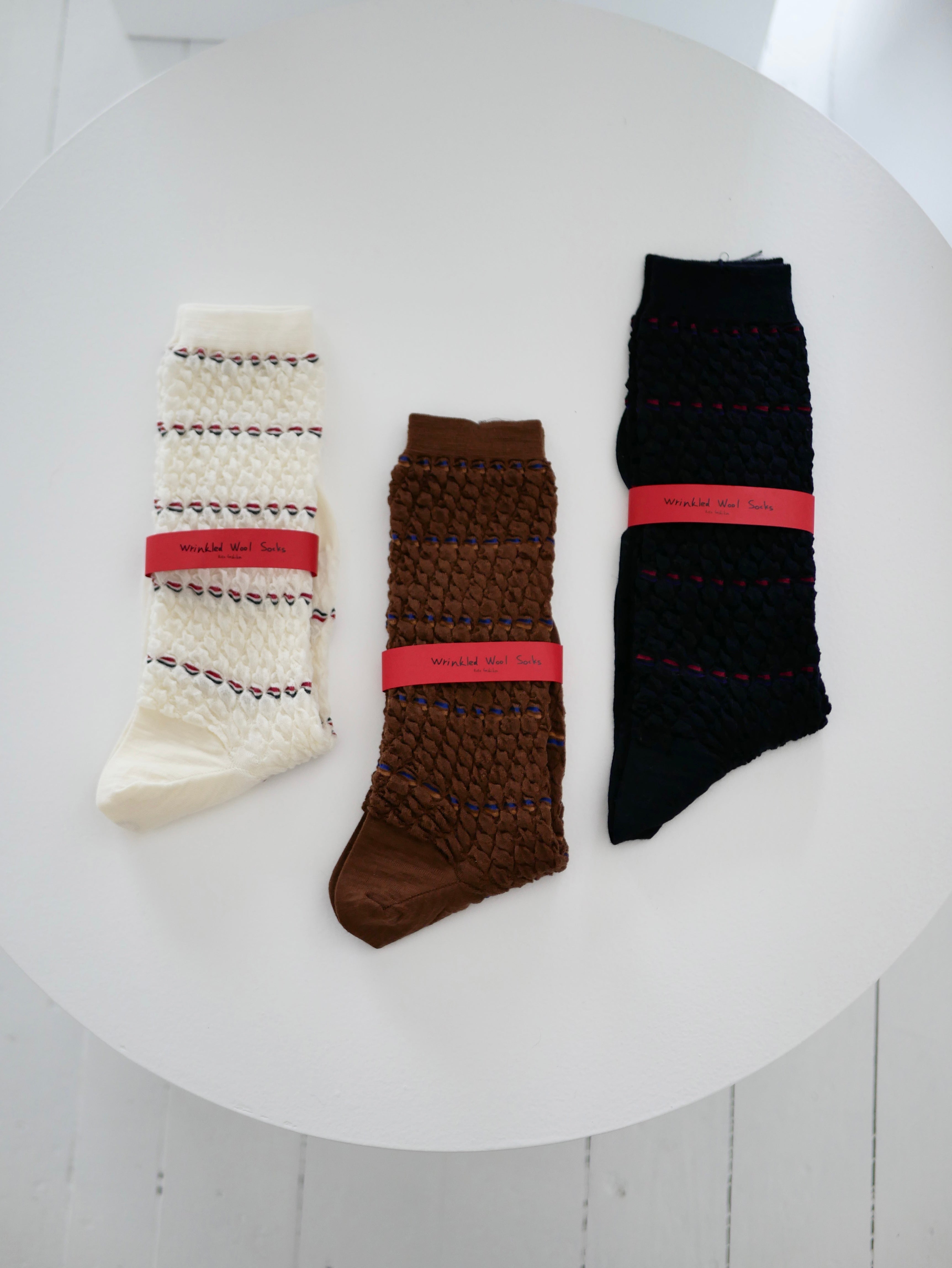 Wrinkled Wool Socks – unlike.